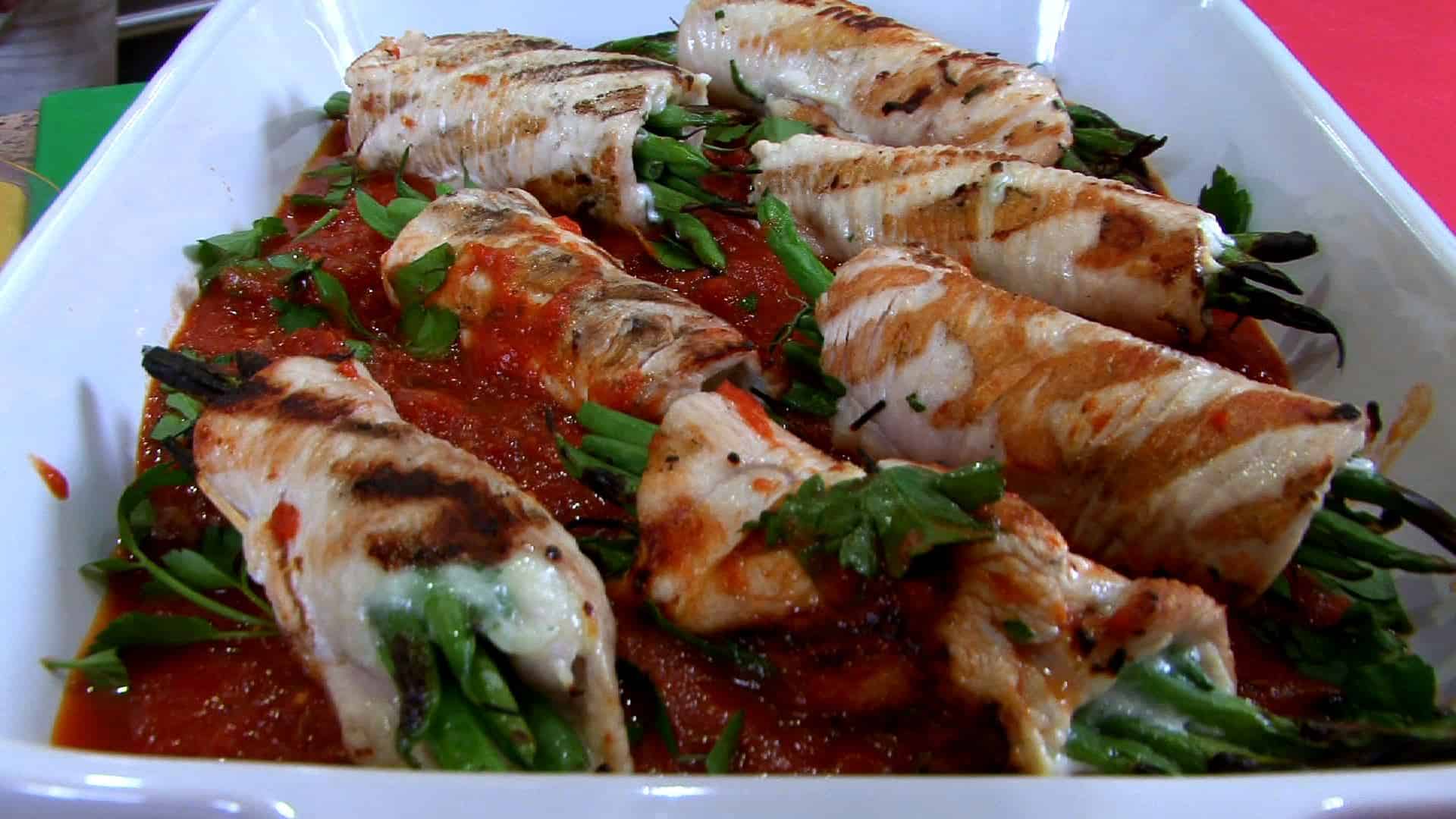 Grilled Italian turkey rolls - Goodtaste with Tanji