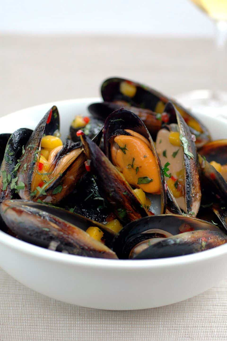 Kendall Jackson’s Mango Mussels - Goodtaste with Tanji