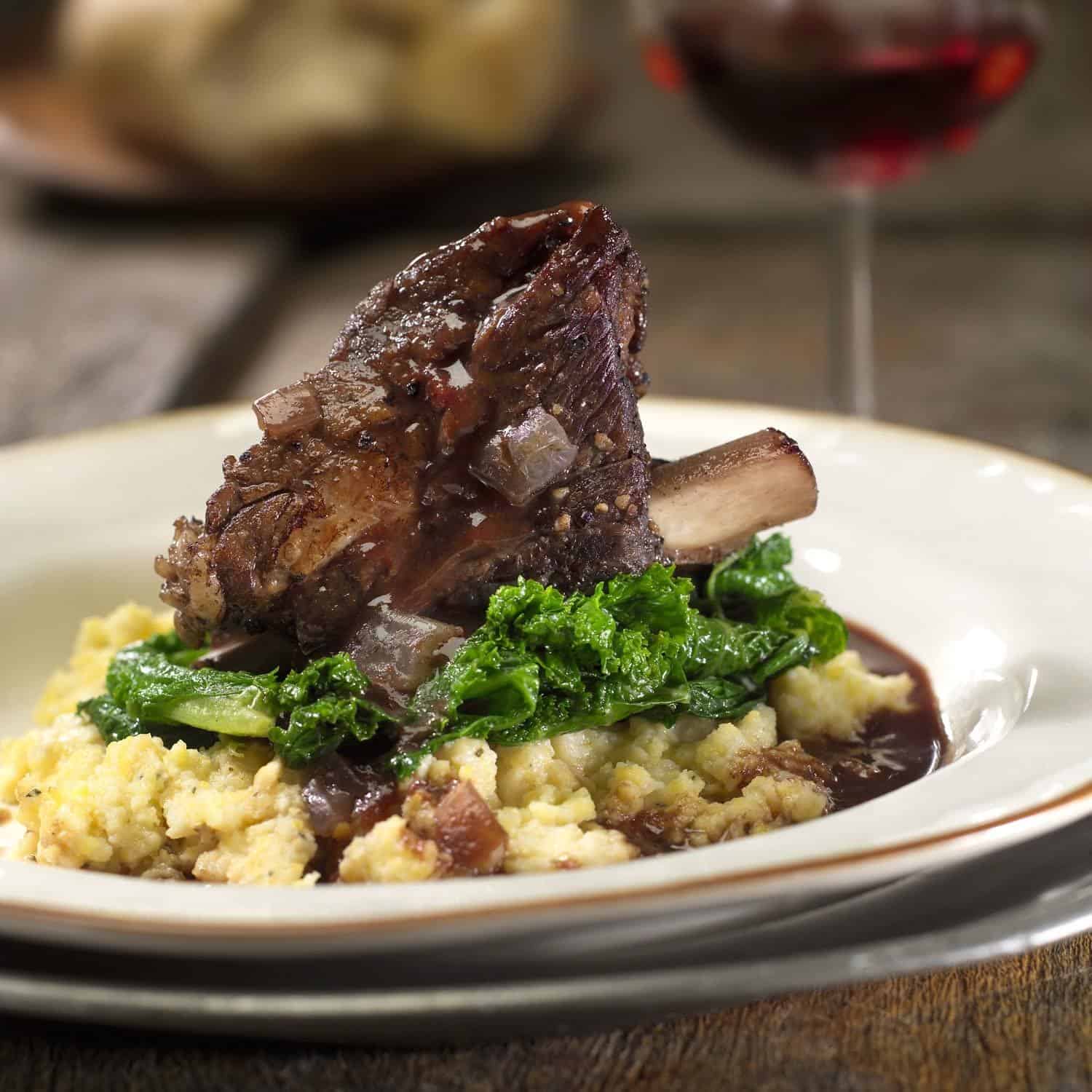 Dame Michele Scicolone's Italian-Style Braised Short Ribs with Rosemary ...