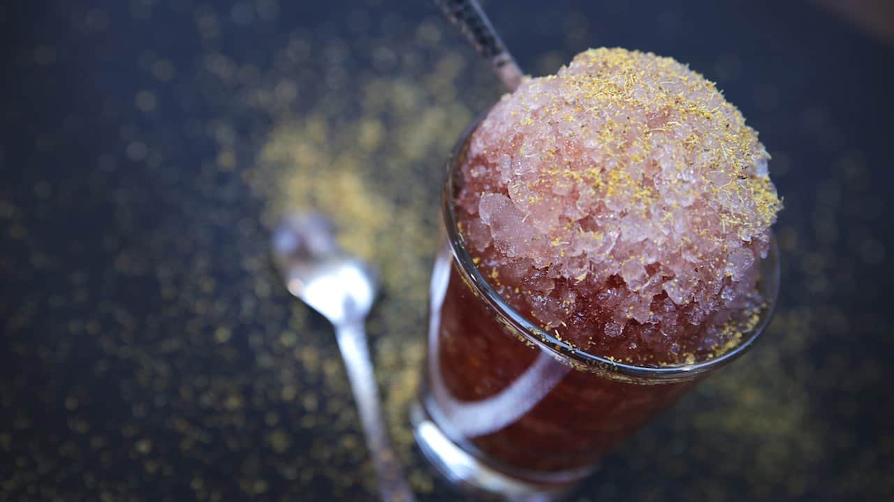 Drunken Wild Cherry Raspas from Boudro’s