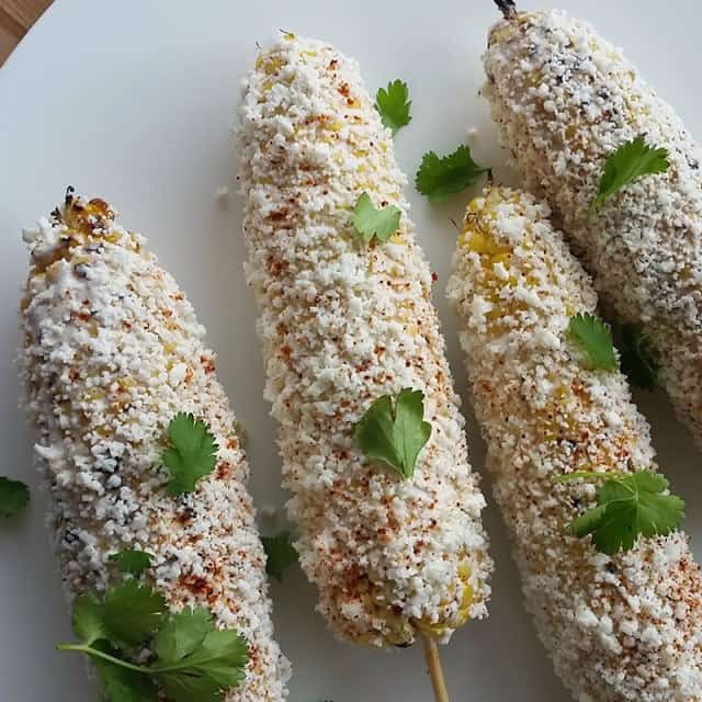 Elote (Grilled Mexican Street Corn) - Goodtaste with Tanji