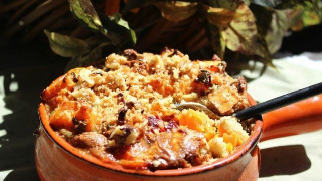 Cabernet Grill's Savory Sweet Potato Spoon Bread - Goodtaste with Tanji