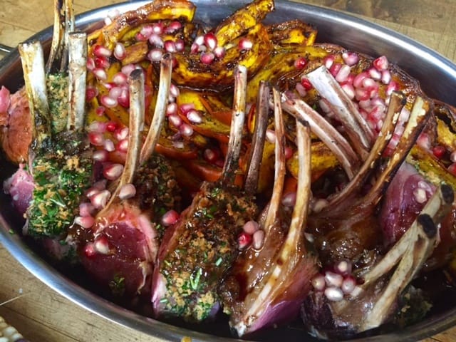 Grilled Texas Rack of Lamb - Goodtaste with Tanji