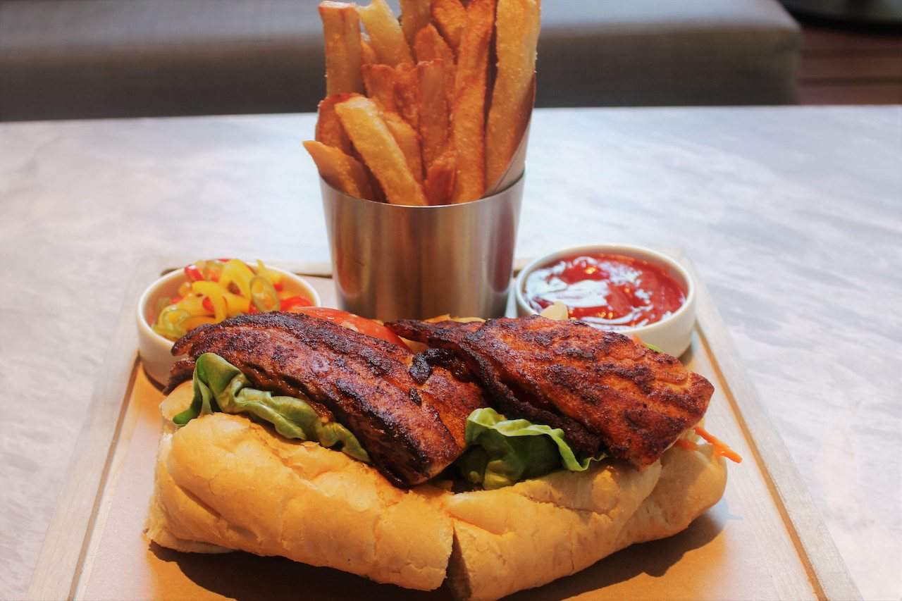 Blackened Texas Redfish Sandwich - Goodtaste with Tanji