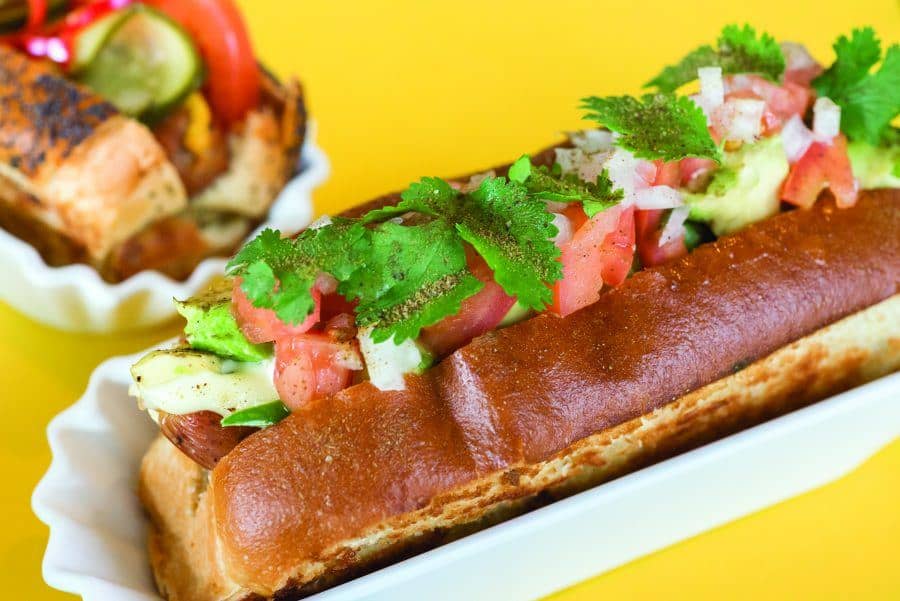 Good Dog's Guac-a-Dog with Roasted Garlic Aioli - Goodtaste with Tanji