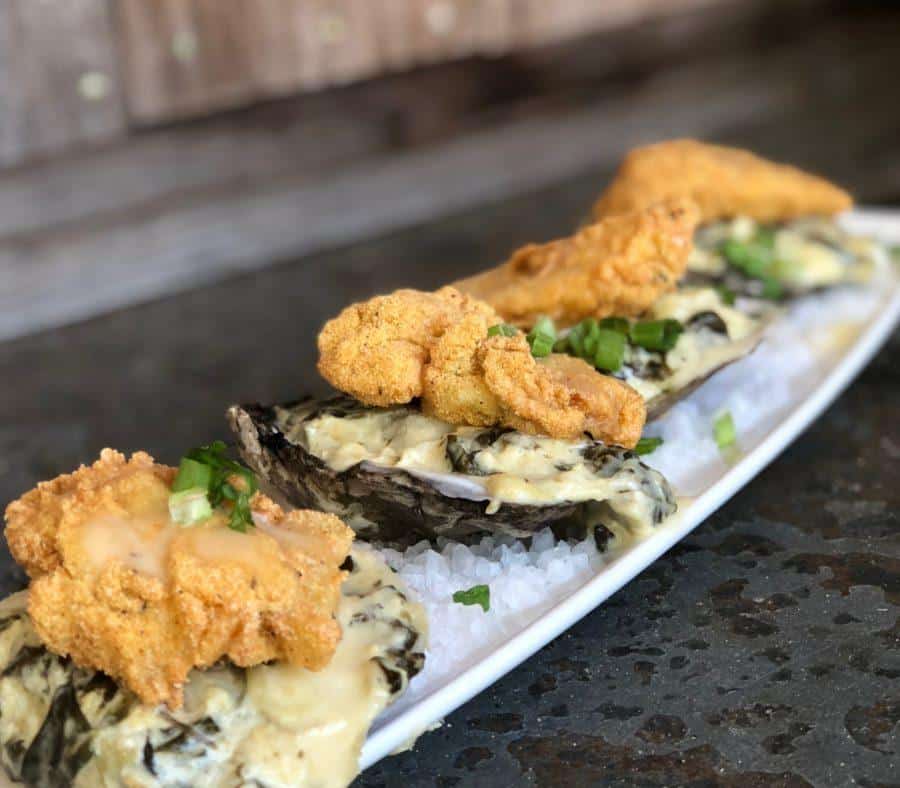 Nick's Fish Dive & Oyster Bar Texas Rockefeller Oyster's - Goodtaste ...