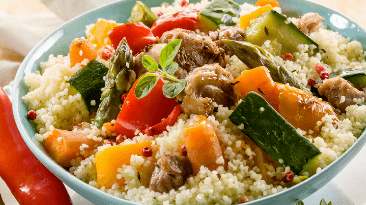 The Quinoa Grill's Quinoa with Roasted Vegetables - Goodtaste with Tanji