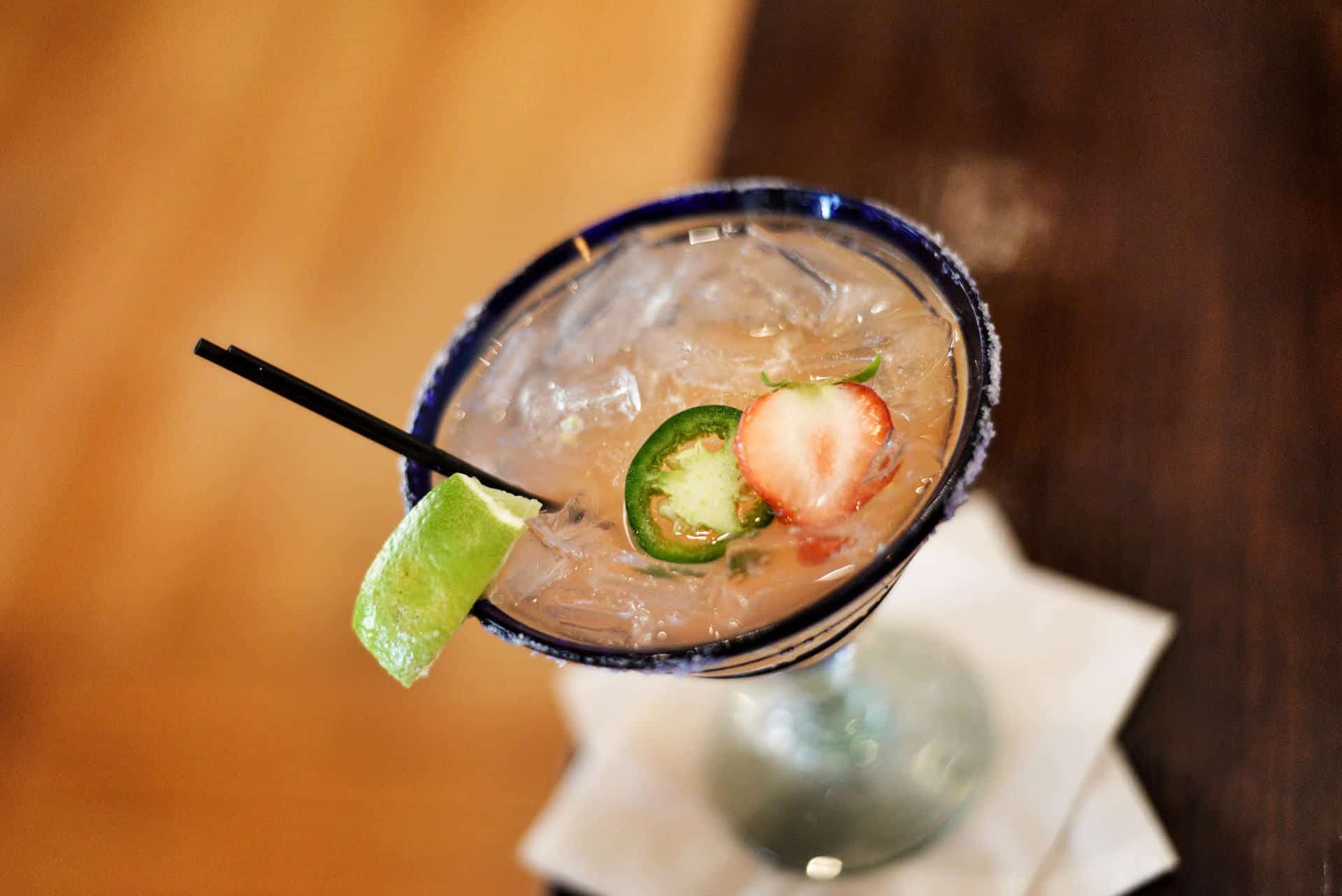 Cibolo Moon's Strawberry-Jalapeño Margarita - Goodtaste with Tanji