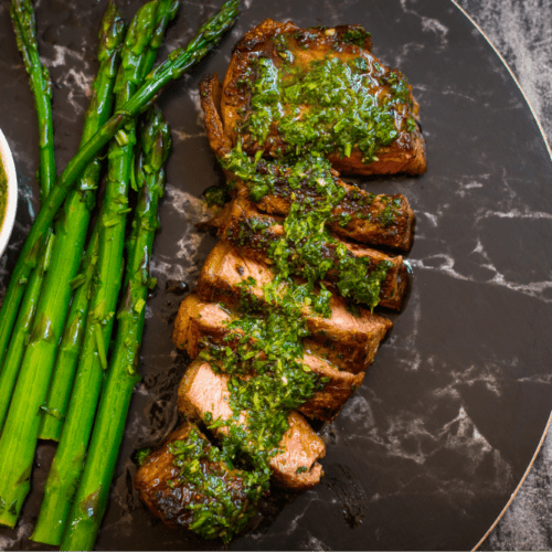 Sysco Kitchen’s Asparagus Stem Chimichurri - Goodtaste with Tanji