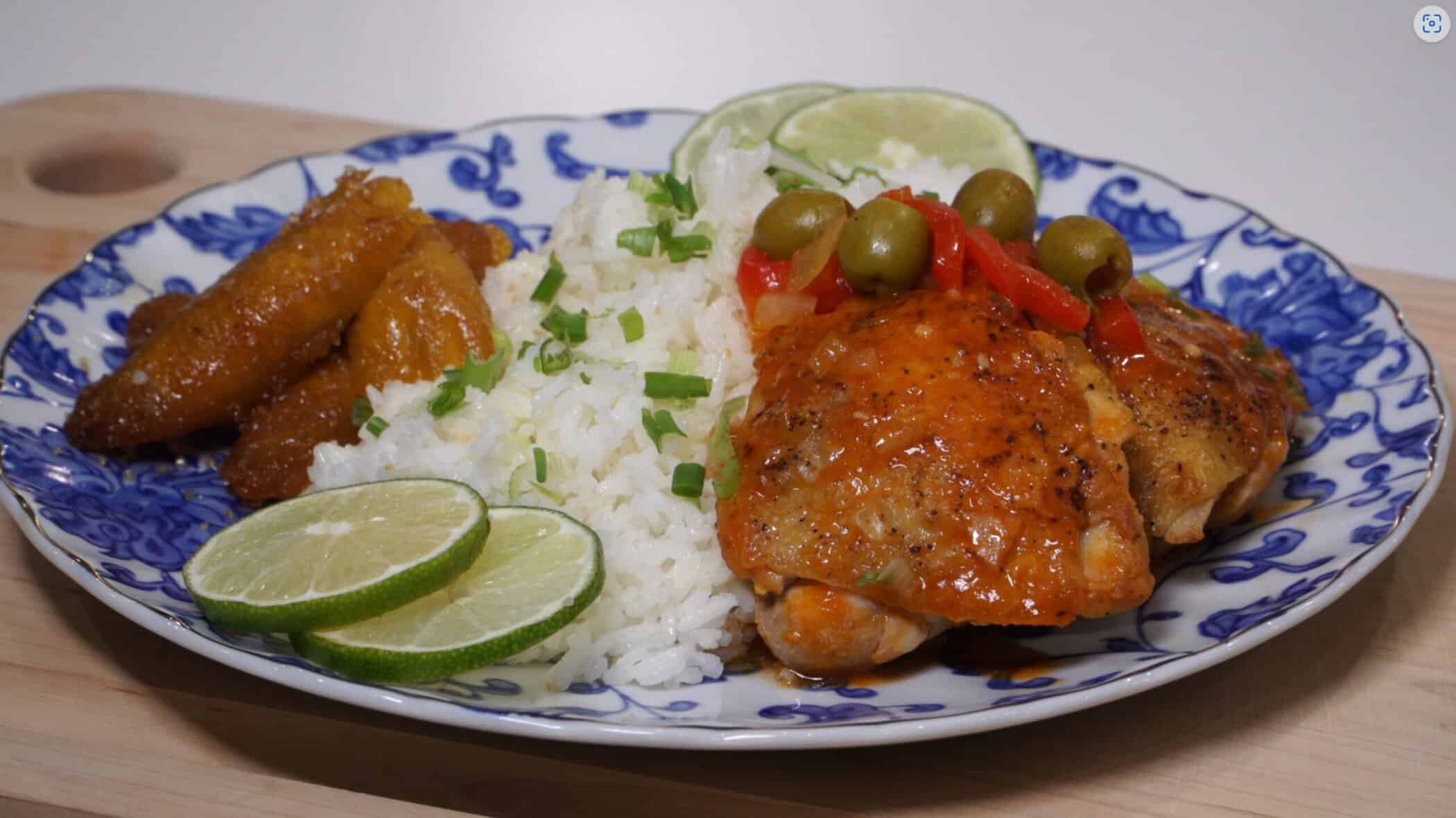 Goya's Baked Chicken with Spanish Olives - Goodtaste with Tanji