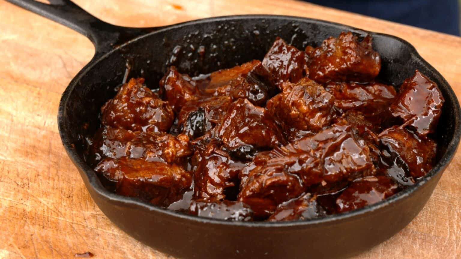 Beer Braised Brisket Burnt Ends from The Original Black's Barbecue ...